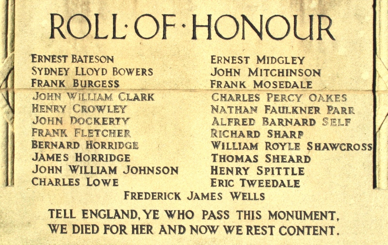 Dedicated to remembering those that fought in both world wars for our ...