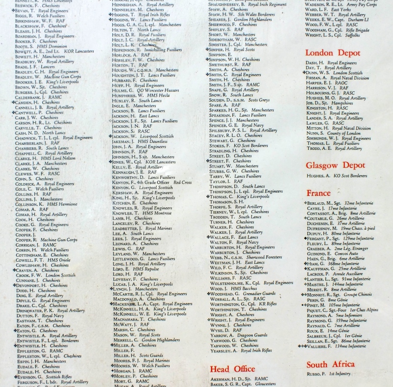 Dedicated to remembering those that fought in both world wars for our ...